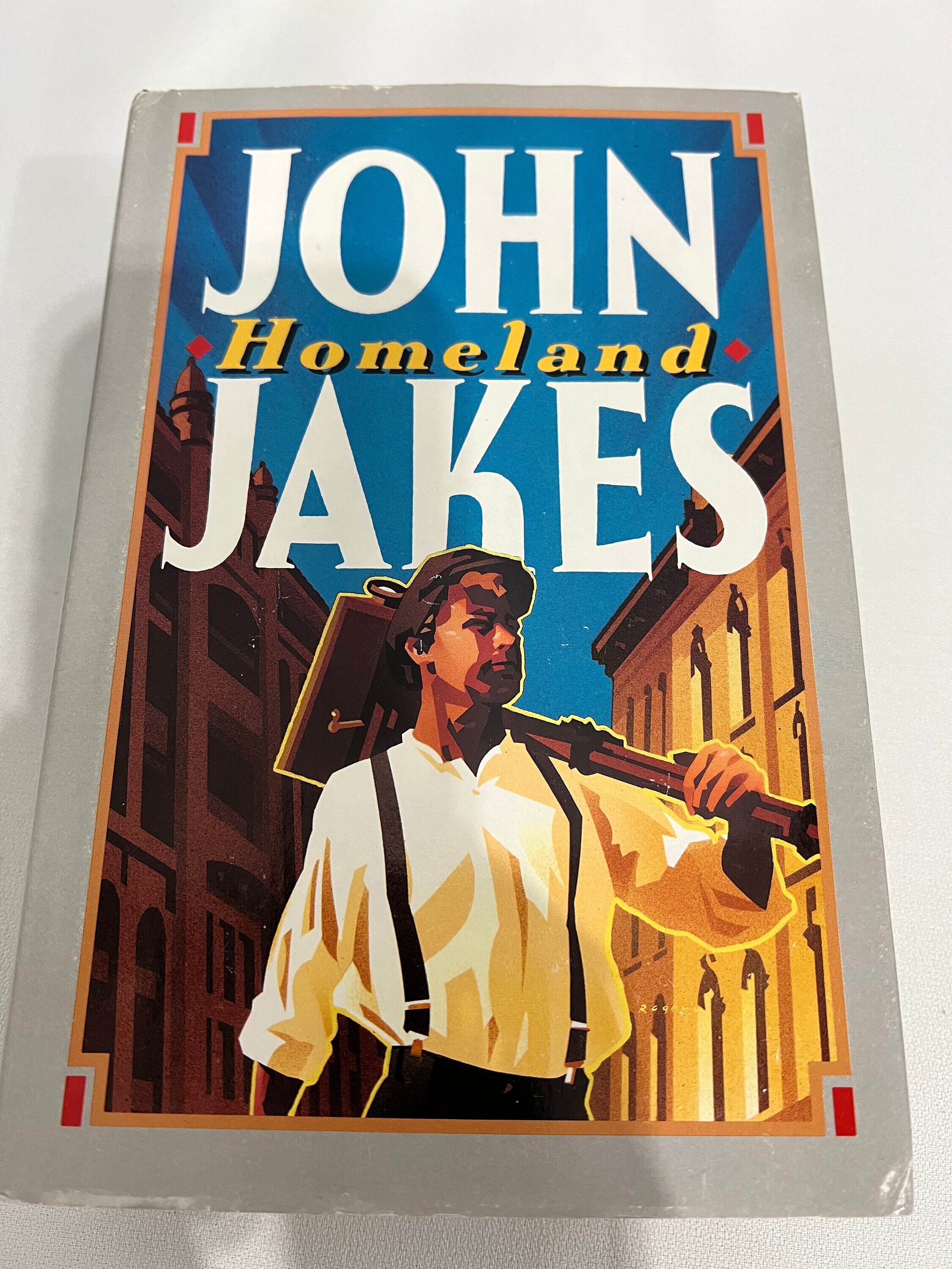 Antique Book Homeland , by John Jakes 1993 143 - Etsy
