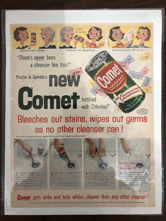 Vintage Comet Cleaner