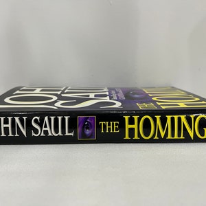 Antique Book the Homing , by John Saul 1994 #153 - Etsy