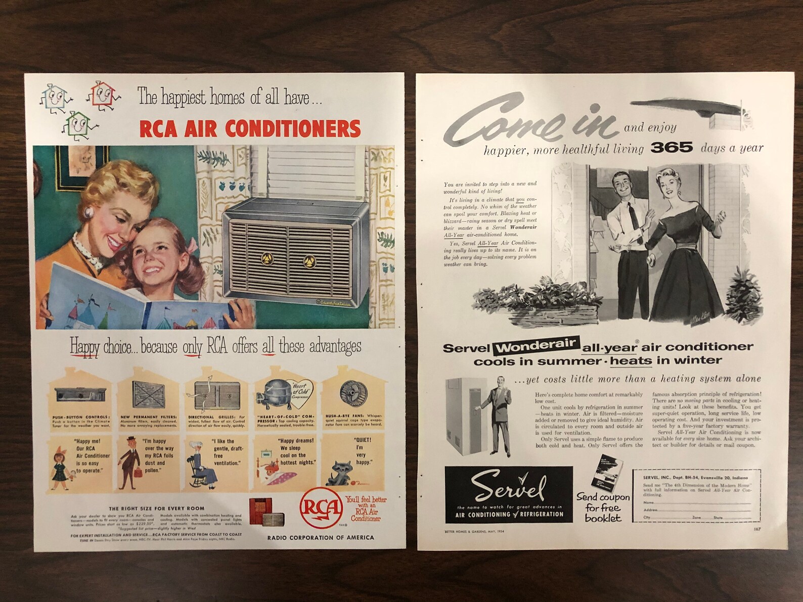 Servel Air Conditioning RCA Air Conditioning 1950s Original - Etsy