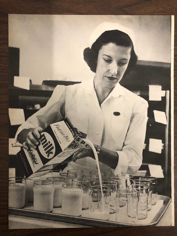 1950s Milk Ads