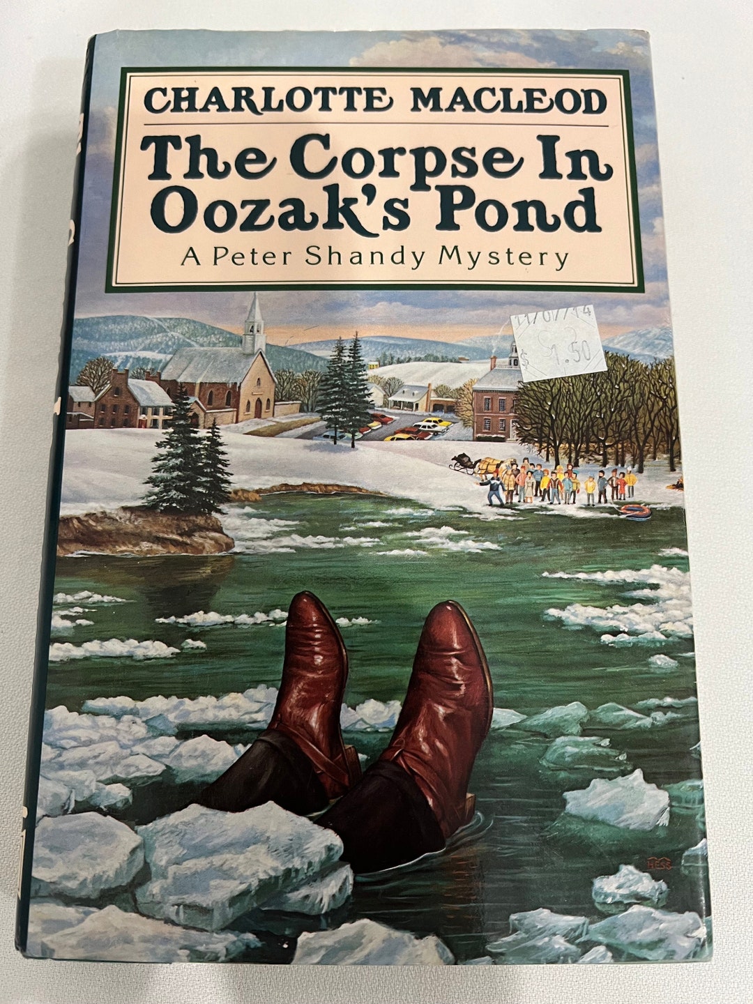 Antique Book the Corpse in Oozak's Pond , by Charlotte Macleod 1987 #104 - Etsy