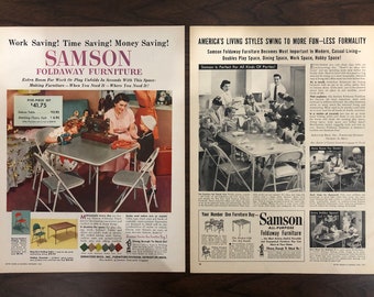 Samson Card Table - Etsy