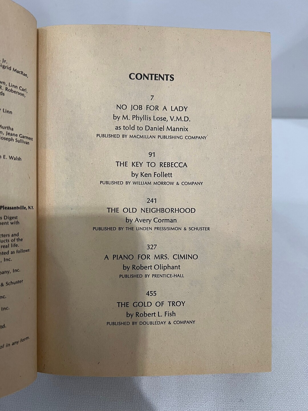 Antique Book Reader's Digest Condensed Book 3 or 4 or 5 Books in 1 ...