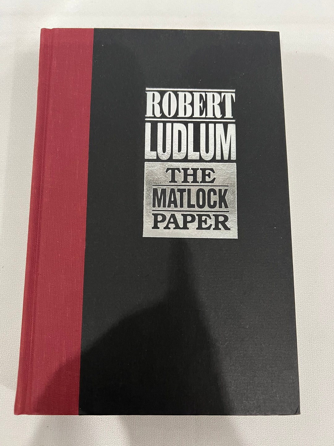 Antique Book the Matlock Paper by Robnert Ludlum Hardcover 1973 # 308 ...