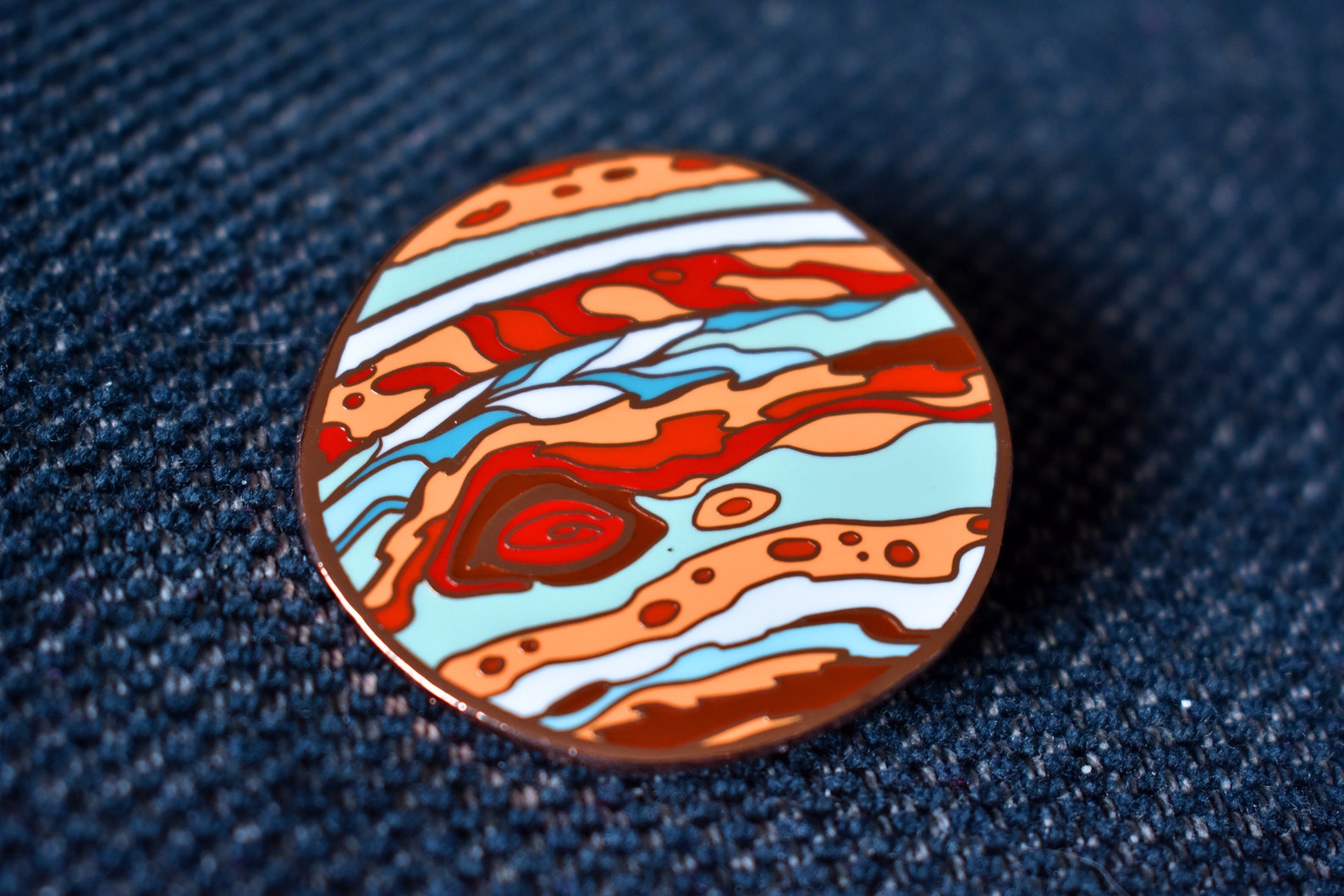 Universe Collection: Planet Hard Enamel Pins - Etsy