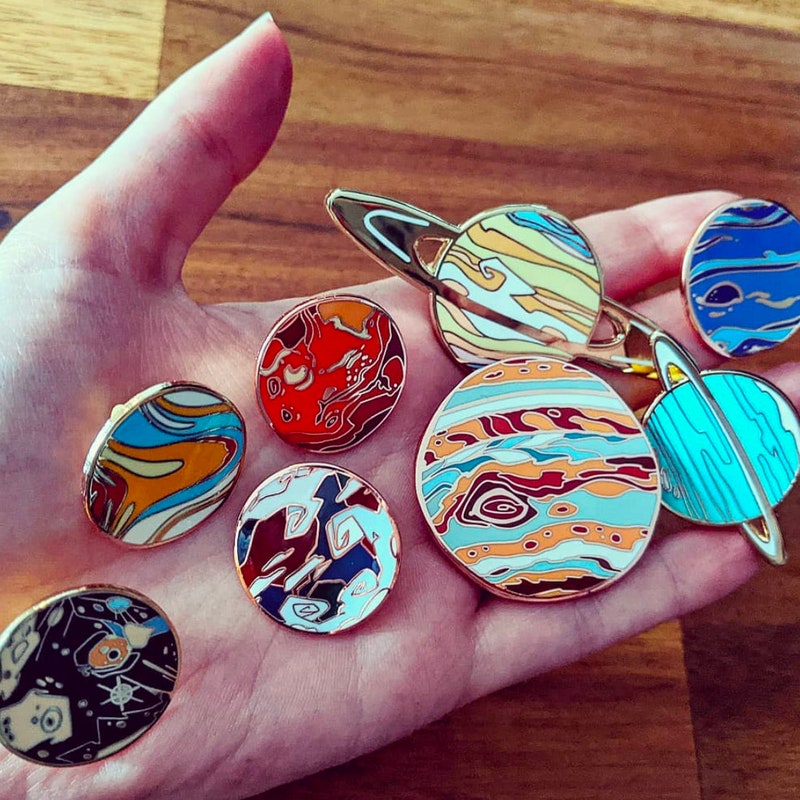 Hard Enamel Pin - Etsy