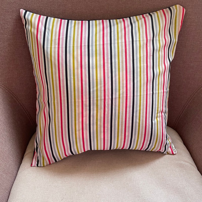 Stripe Cushion Cover - Etsy UK
