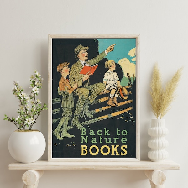 Book Poster - Etsy