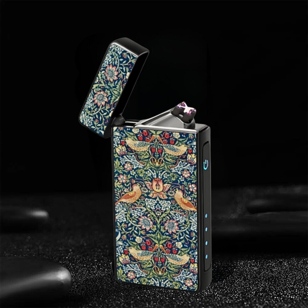 William Morris Custom Lighter rechargeable Electric Lighter Custom Text ...