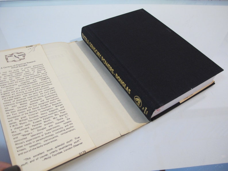 Extra Sensory Powers ESP - Alfred Douglas - First Edition, 2nd Printing ...