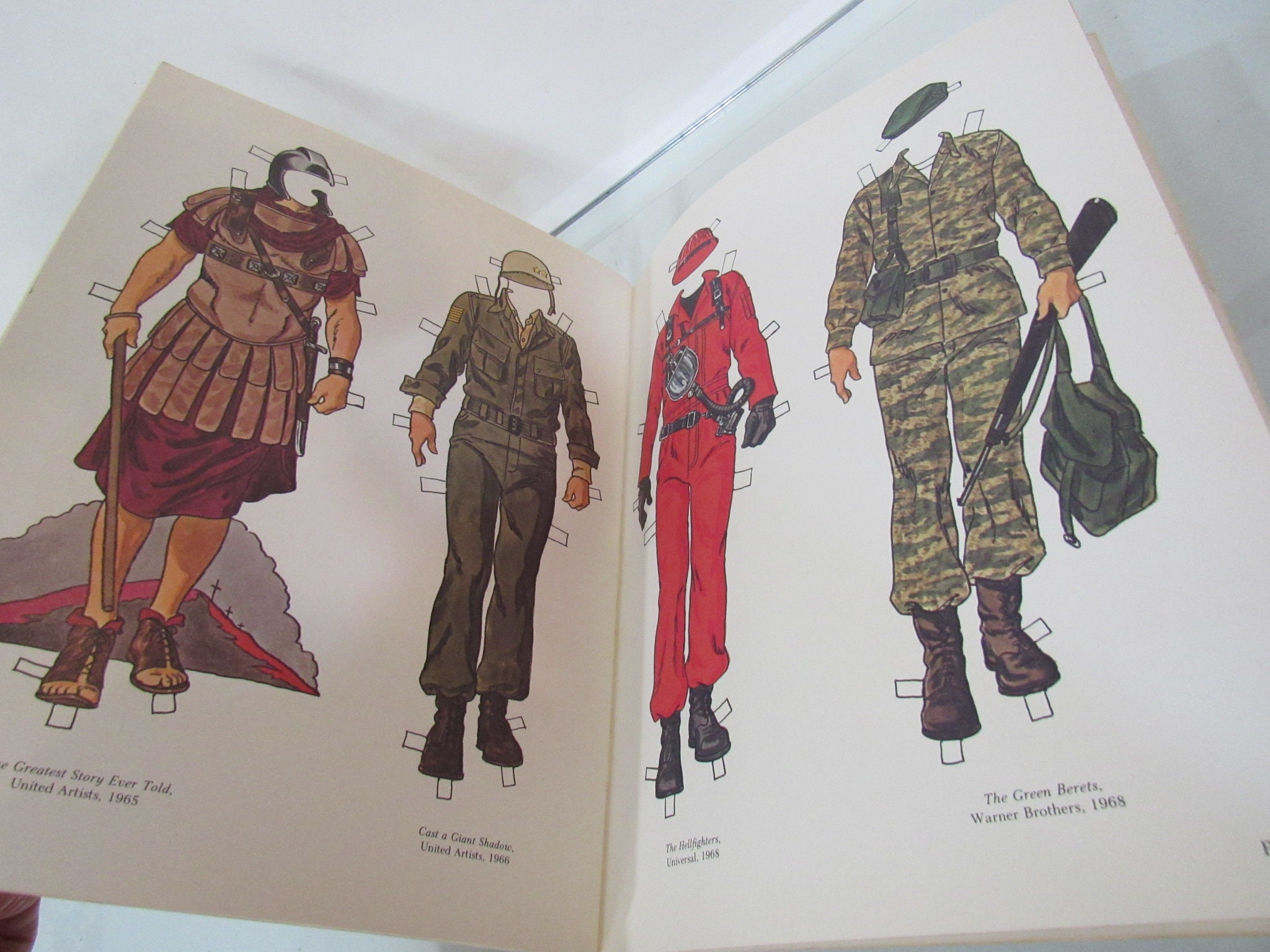 John Wayne Paper Dolls Tom Tierney 1981 Dover Publications | Etsy