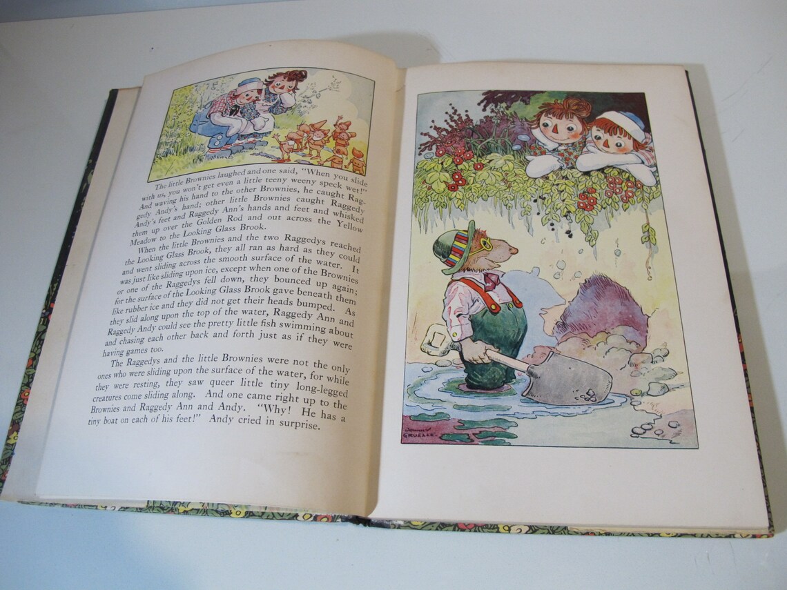 Raggedy Ann's Wishing Pebble - Johnny Gruelle - 1925 MA Donohue ...