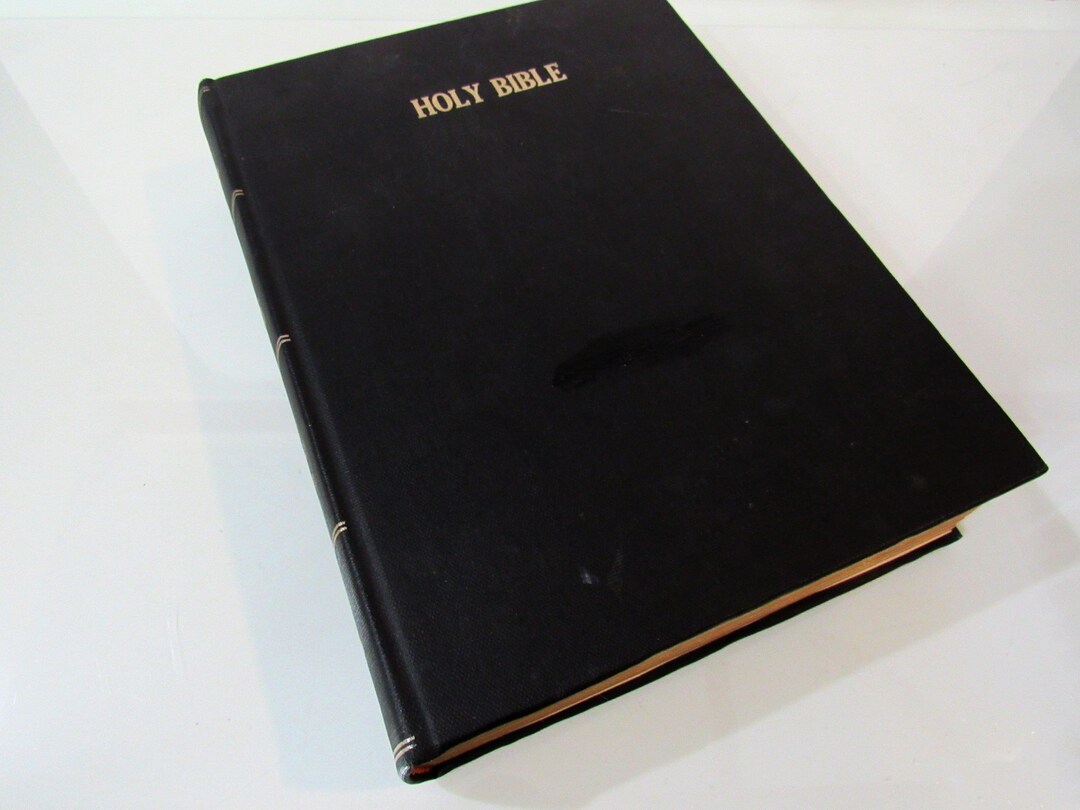 Holy Bible - Red Letter Reference Edition - Authorized King James - New ...