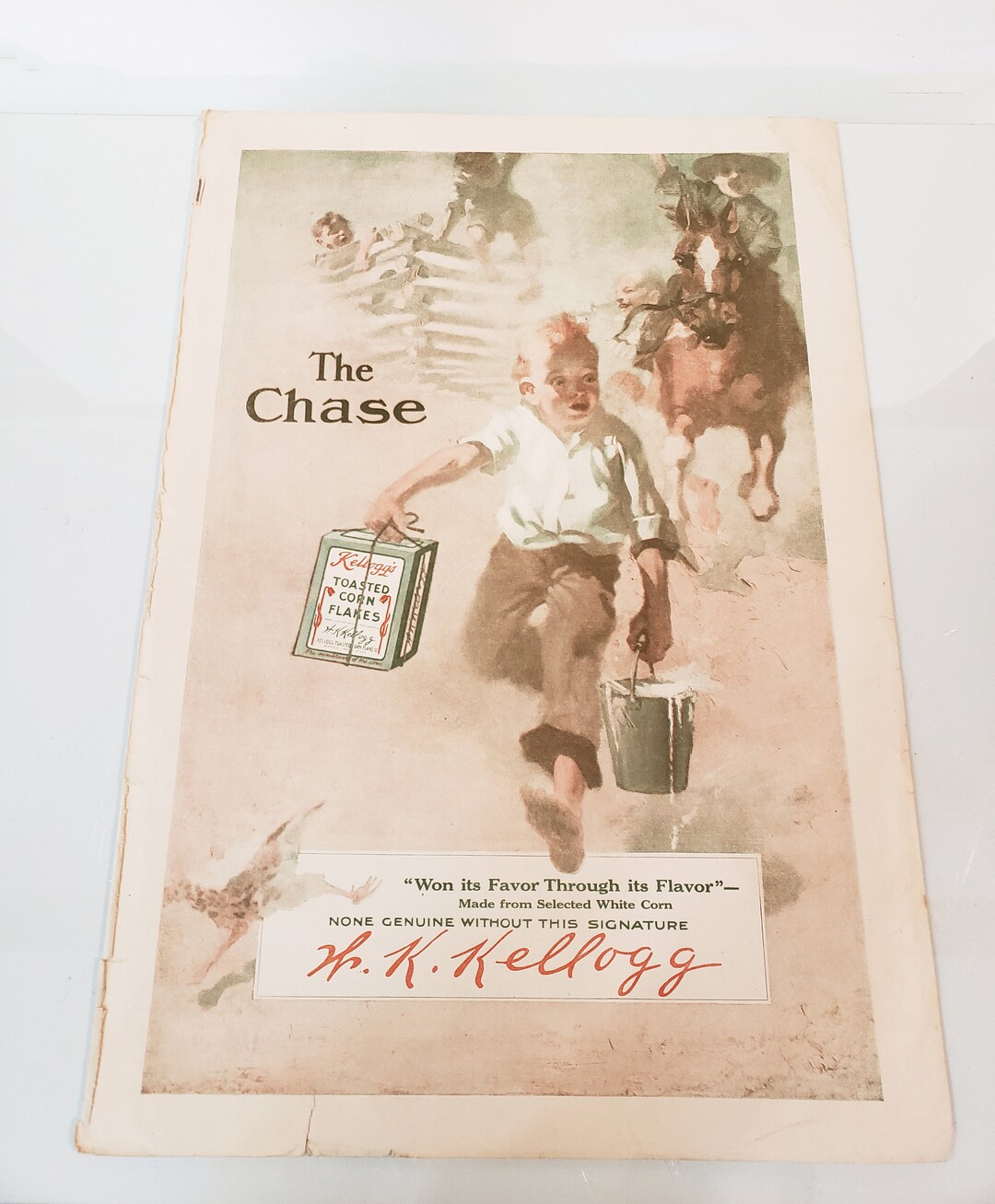 Edwardian Kelloggs Advertisement the Chase Edwardian Kodak Ad 1911 ...