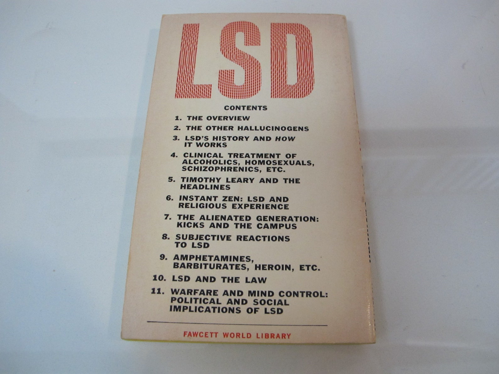 LSD Story John Cashman 1966 Fawcett Drug That Expands | Etsy