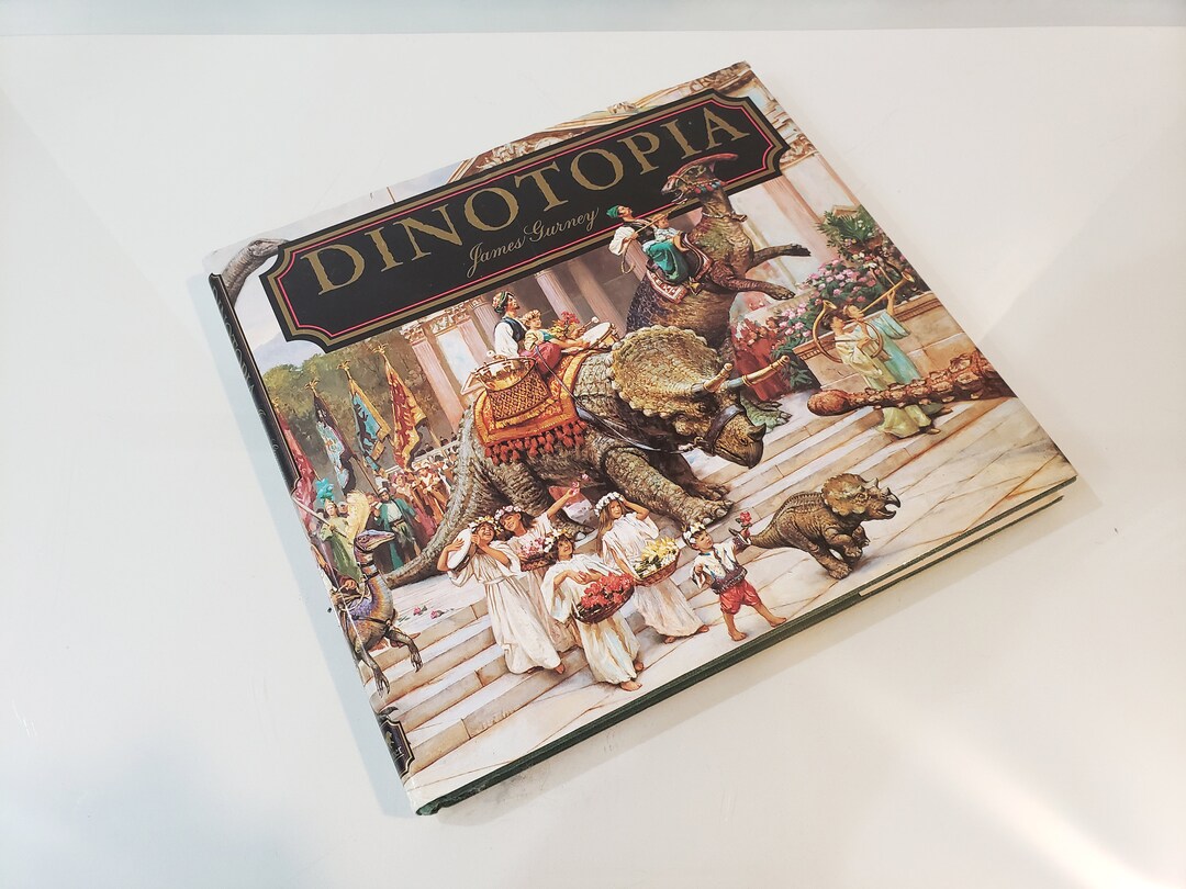 Dinotopia - James Gurney - First Edition 2nd Printing - 1992 Turner ...