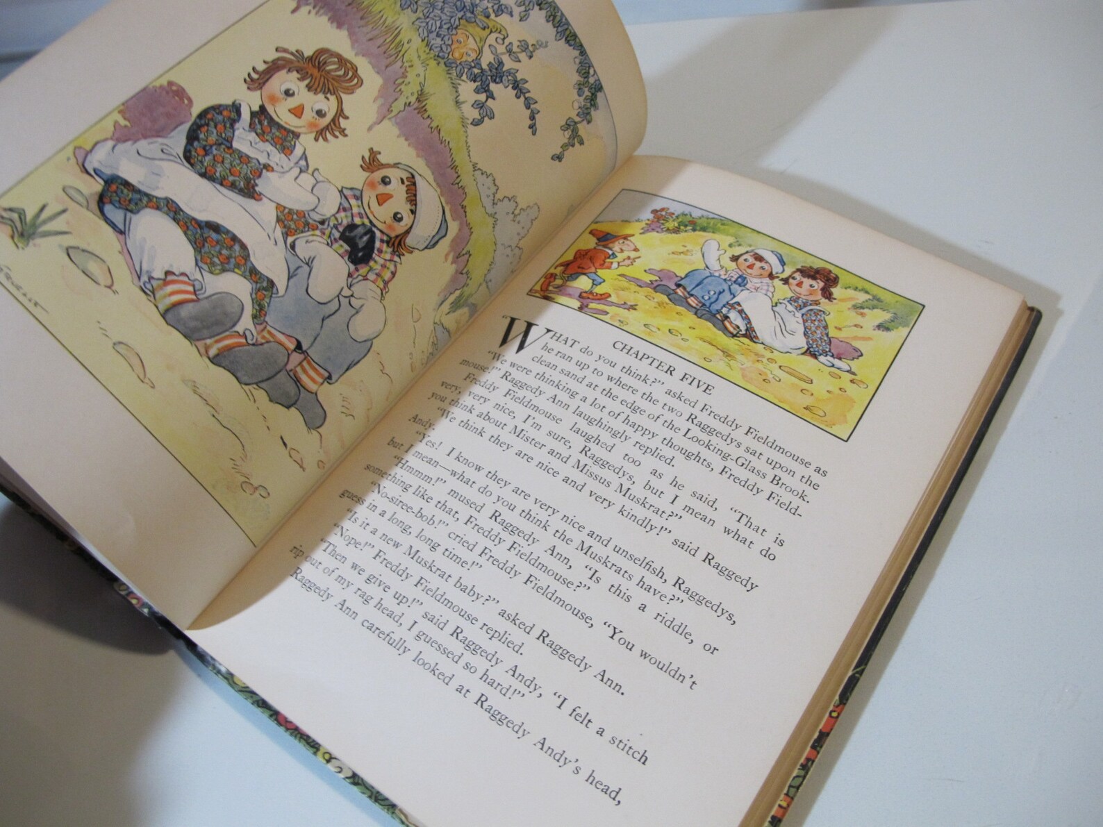 Raggedy Ann's Wishing Pebble - Johnny Gruelle - 1925 MA Donohue ...