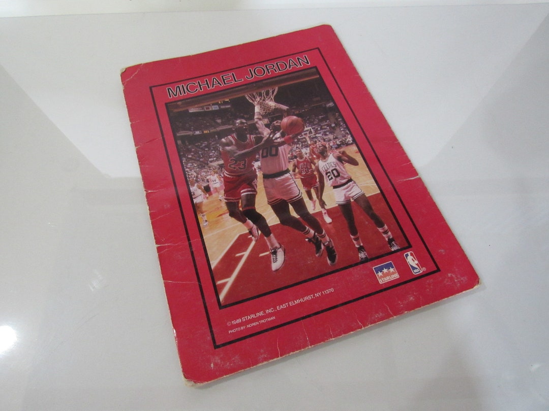 Michael Jordan NBA 1989 Folder Starline Michael Jordan - Etsy