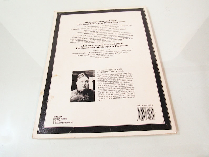 The Brand New Monty Python Papperbok Mandarin 1974 - Etsy