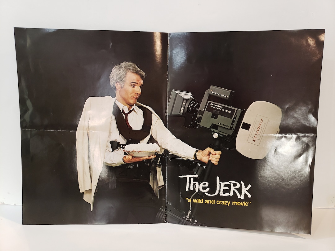 The Jerk Movie Poster 1979 - Steve Martin - Authentic Film Promotional ...