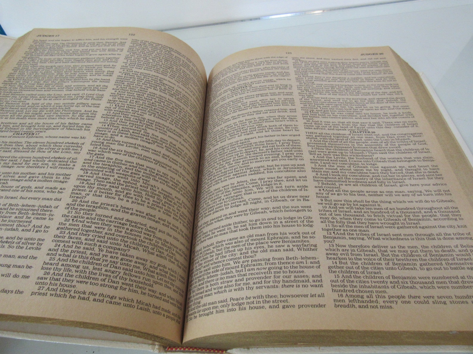 King James Holy Bible Red Letter Edition Concordance Old | Etsy