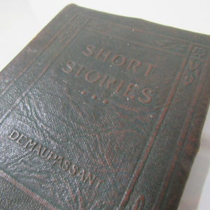 Little Leather Library Short Stories - Guy De Maupassant - Rare ...