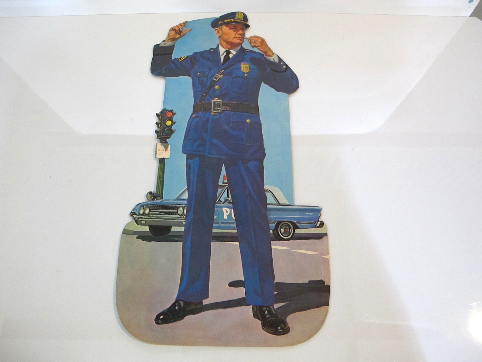 Mid Century Police Officer Poster 1960s Police Art - Etsy