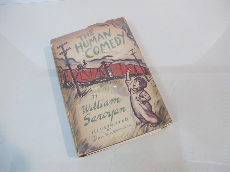 The Human Comedy - William Saroyan - 1943 Harcourt Brace - Hardcover W ...