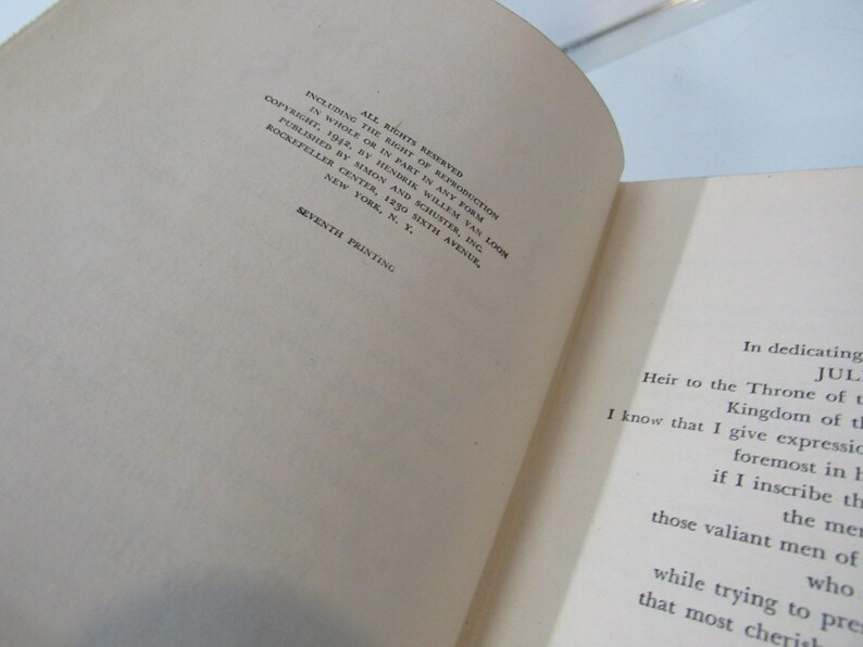 Van Loon's Lives Hendrik Willem Van Loon 1944 Simon - Etsy