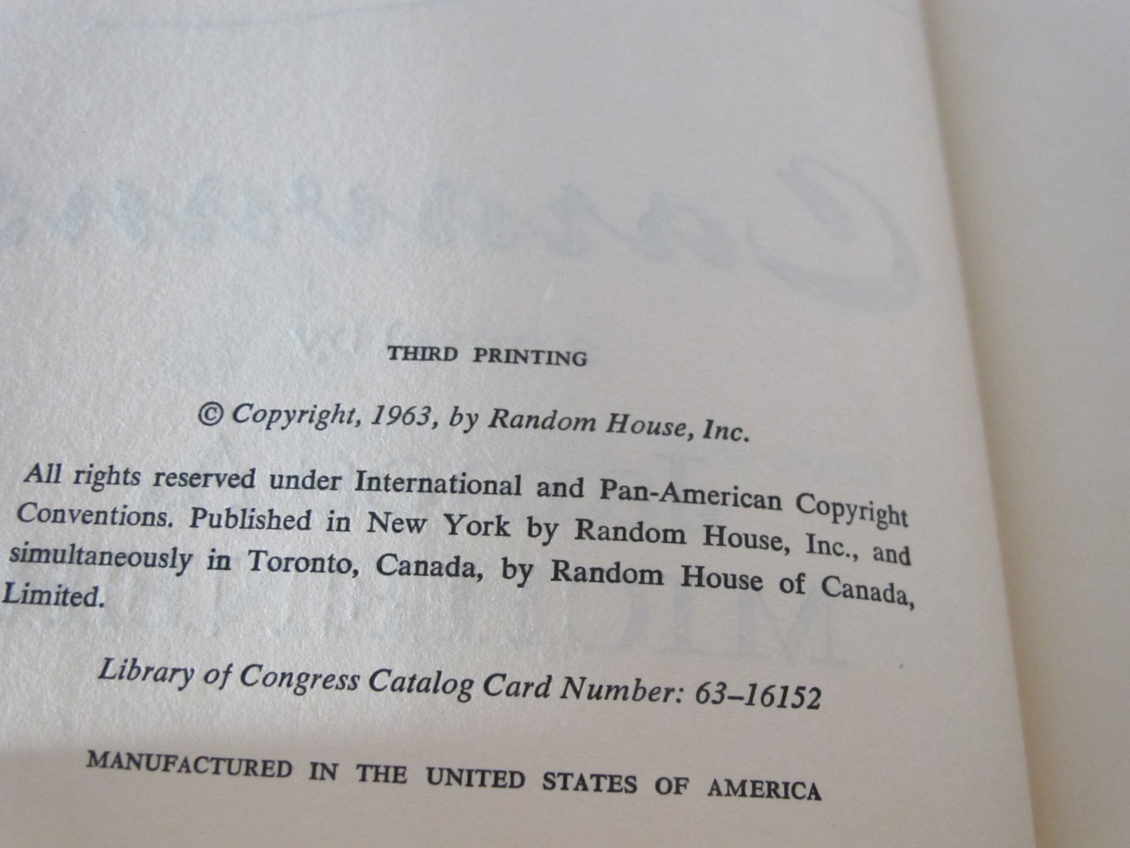 Caravans First Edition 1963 James Michener 3rd Printing | Etsy