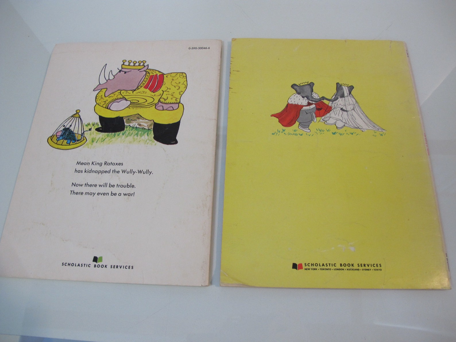 Babar Books Story of Babar Babar and the Wully Wully - Etsy