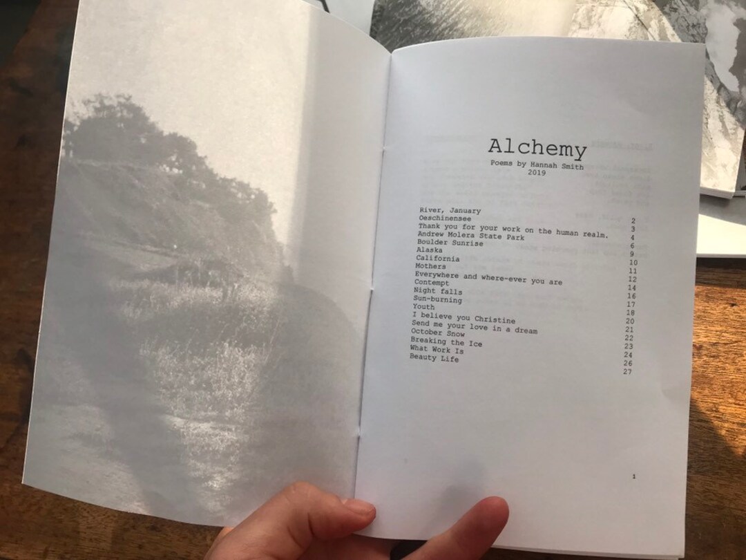 Alchemy Poetry Chapbook - Etsy
