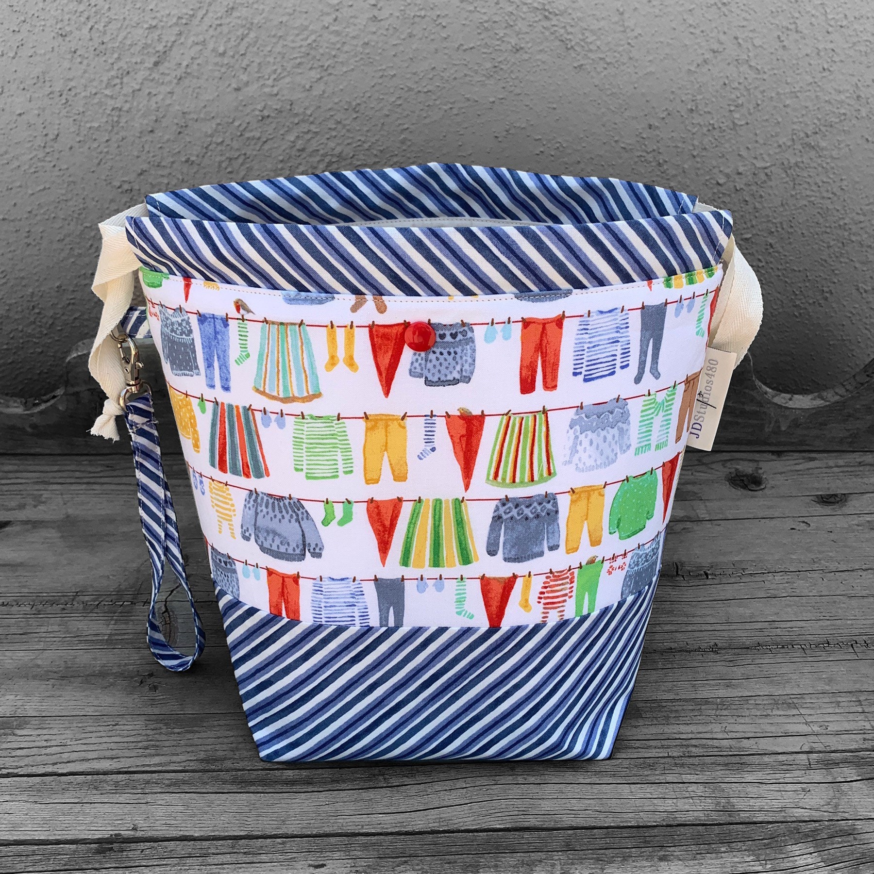 Knitting Project Bag large Knitting Bag Craft Project Bag - Etsy