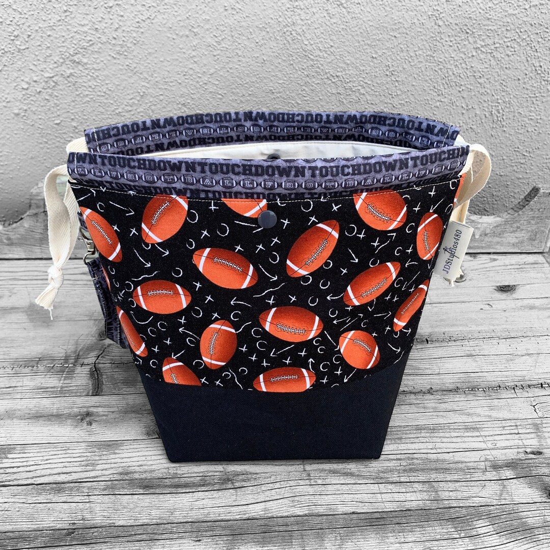 Large Knitting Project Bag -large Knitting Bag - Craft Project Bag ...