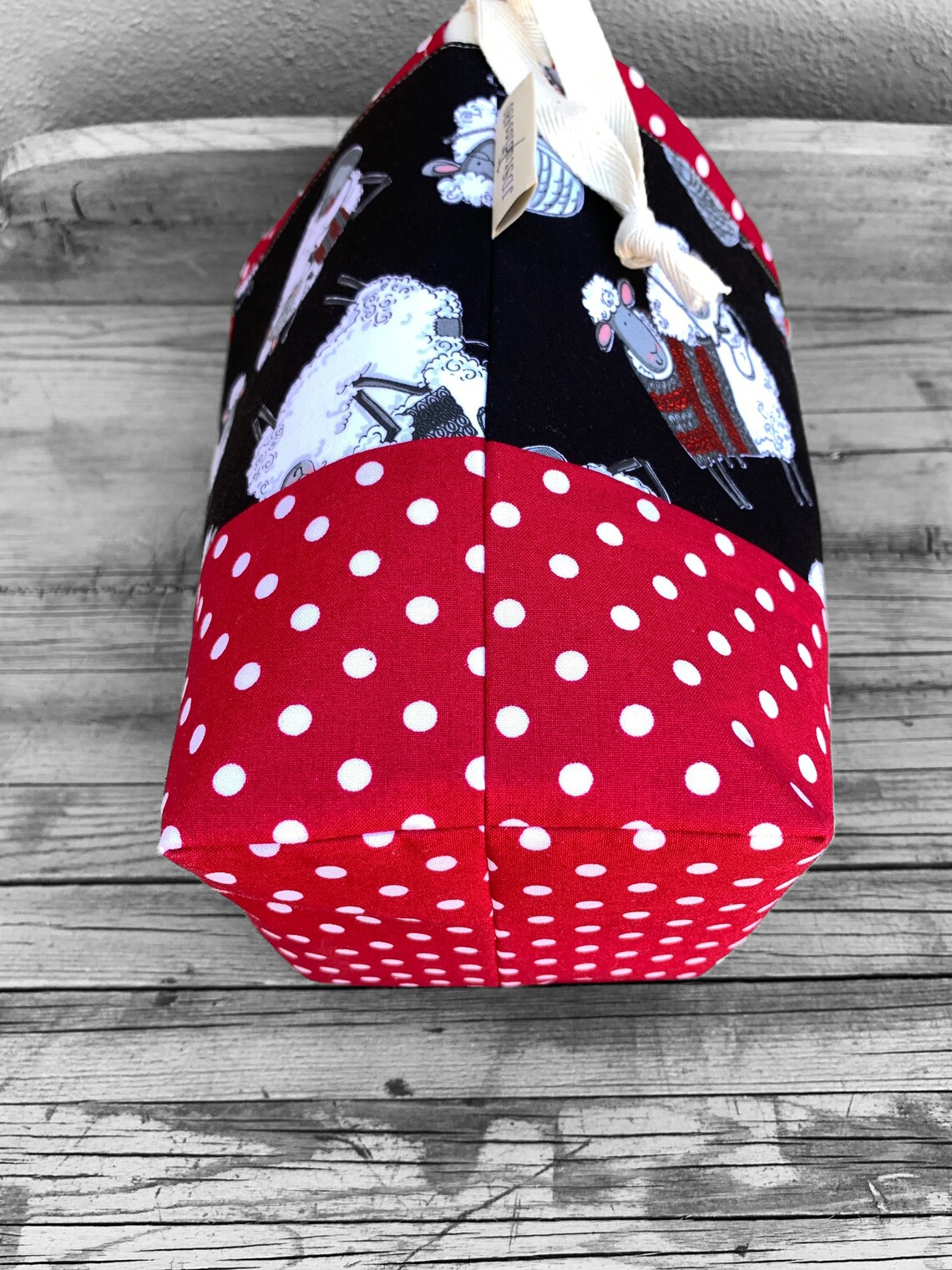 Knitting Project Bag large Knitting Bag Craft Project Bag | Etsy