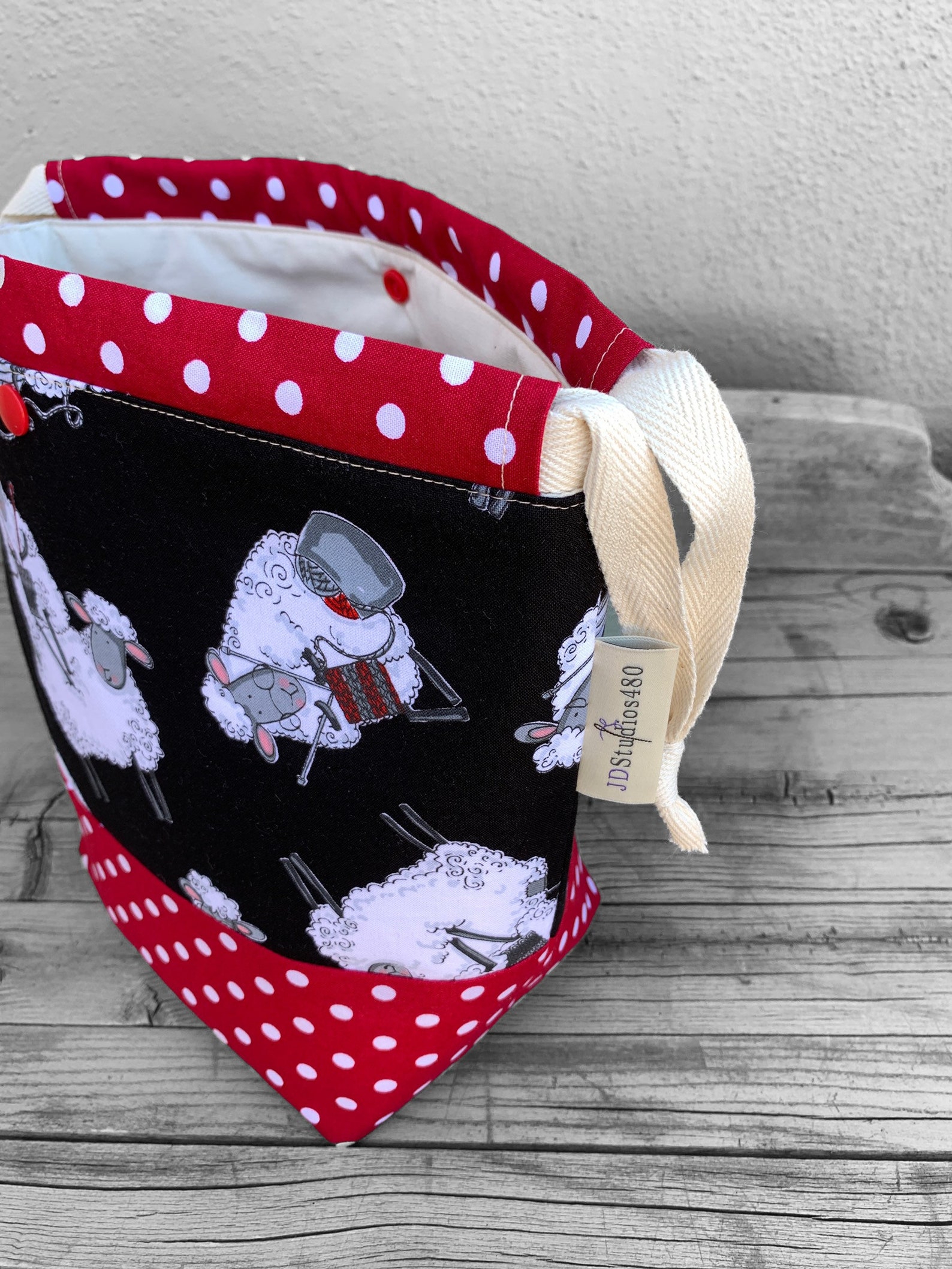 Knitting Project Bag large Knitting Bag Craft Project Bag | Etsy