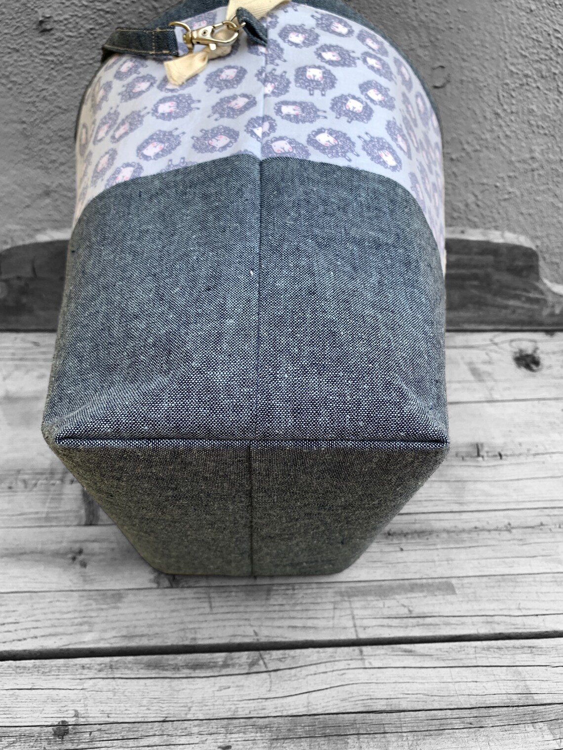 Large Knitting Project Bag large Knitting Bag Craft Project - Etsy