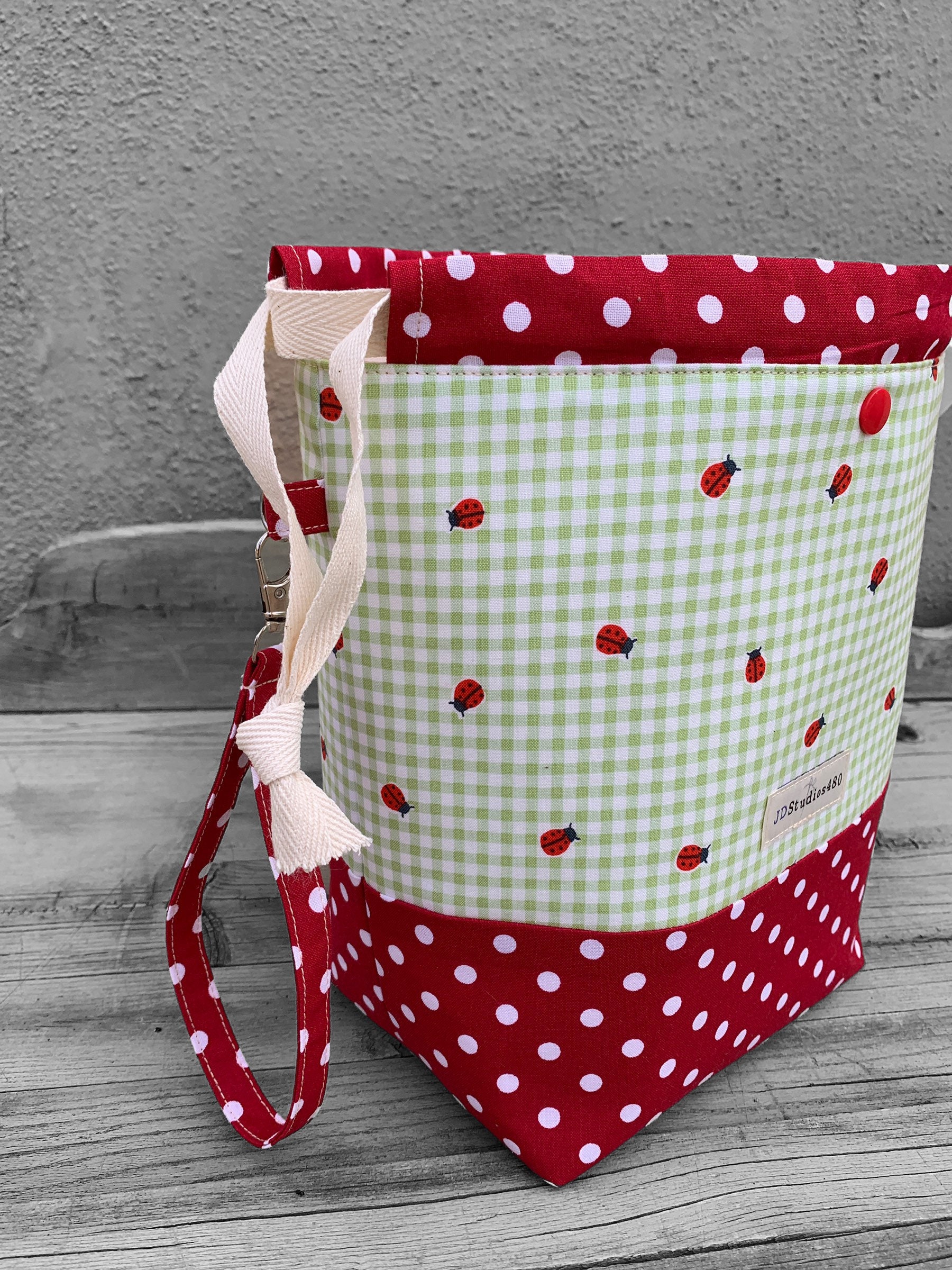 Knitting Project Bag large Knitting Bag Craft Project Bag | Etsy