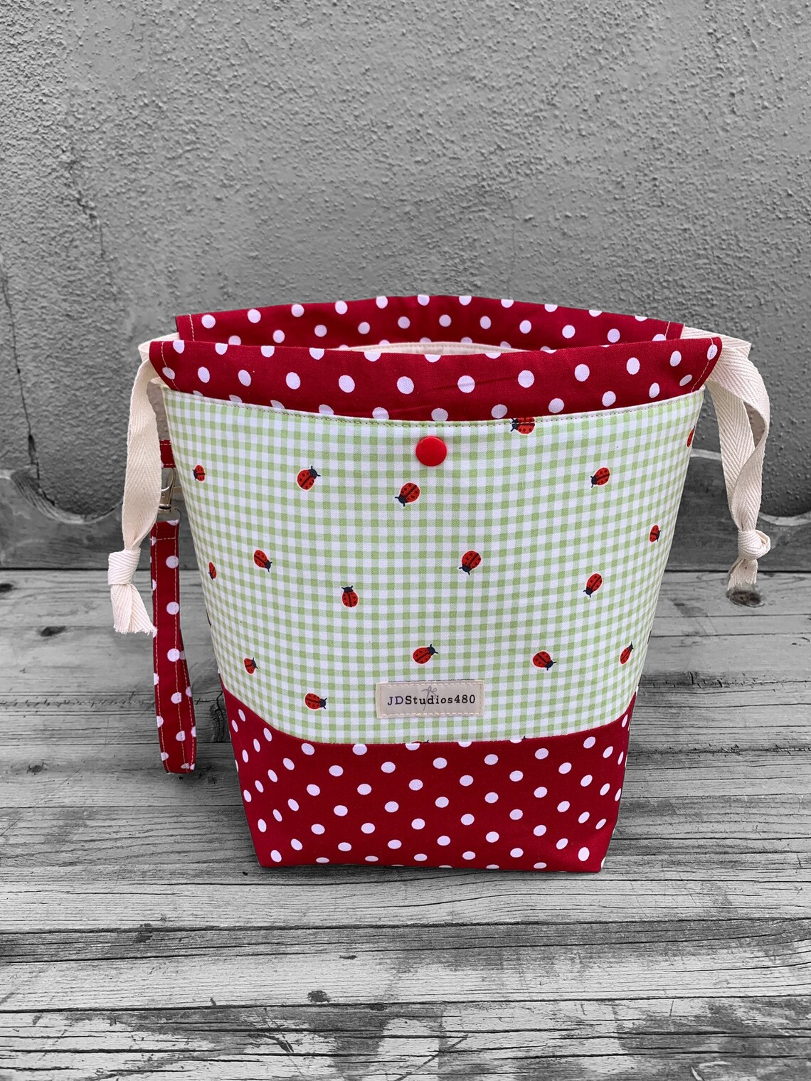 Knitting Project Bag large Knitting Bag Craft Project Bag | Etsy