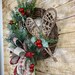 Winter Greenery Snowshoe Rustic Christmas Decor - Etsy