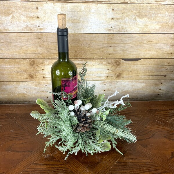 Floral Ring for Wine Bottles - Etsy