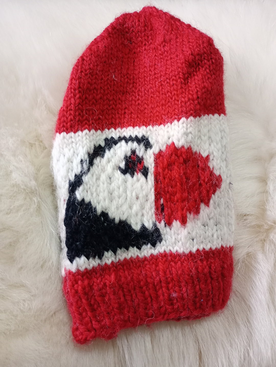 Puffin Fair Isle Hat 100% Shetland Wool - Etsy