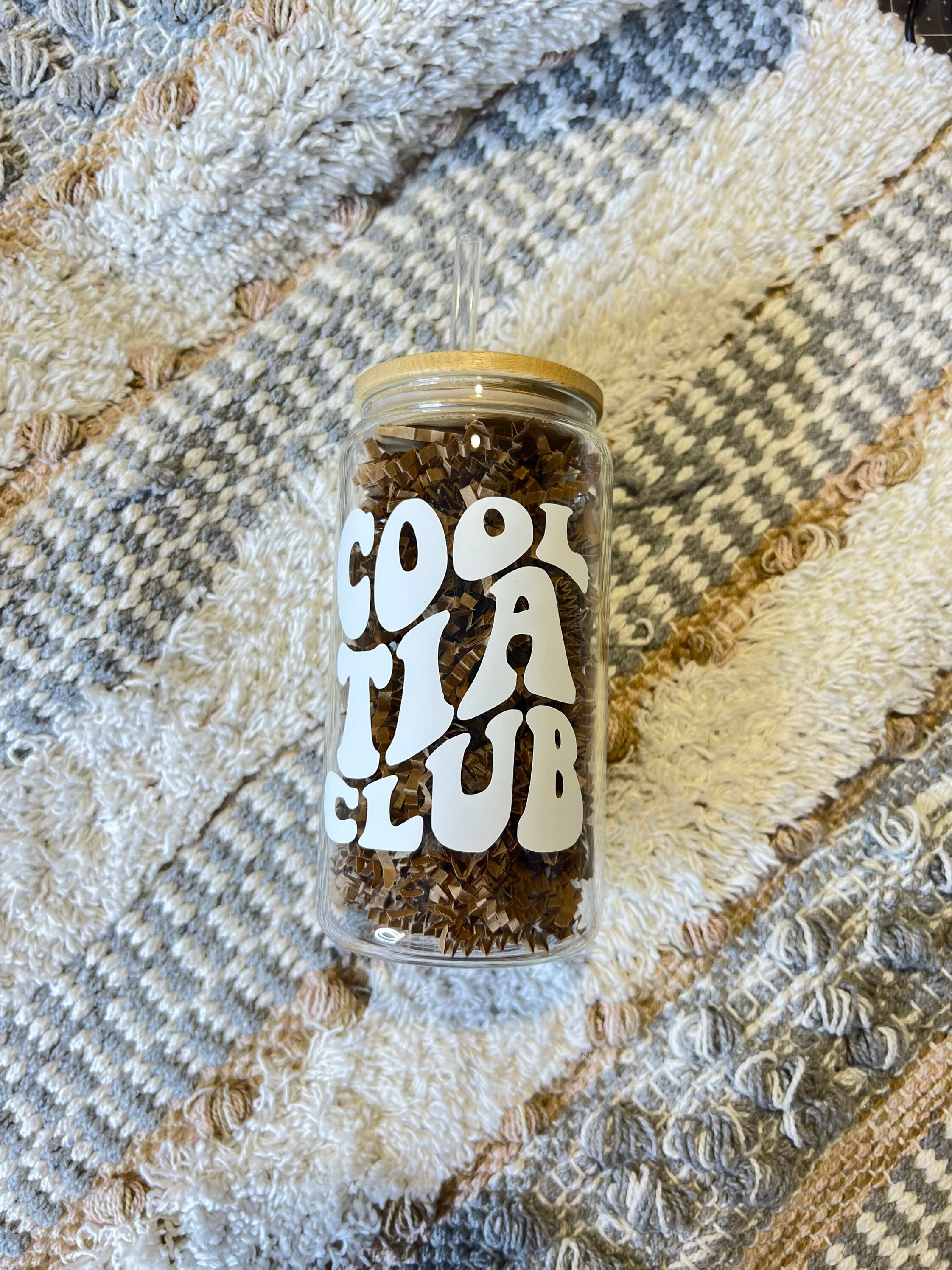 Cool Tia Club Beer Can Glass Tia Life Cup Cool Aunt Club - Etsy