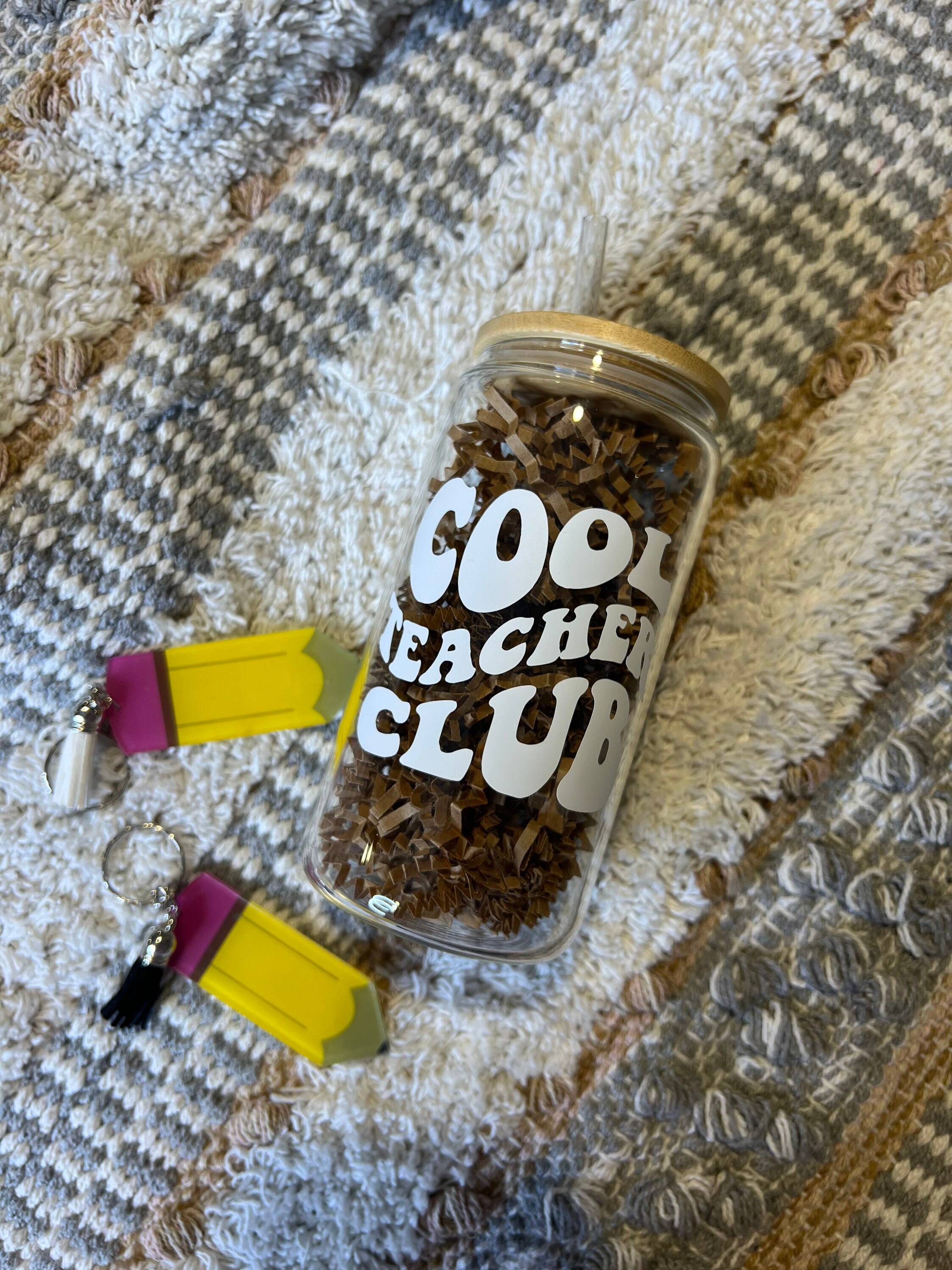 Cool Teacher Club Beer Can Glass Teacher Life Cup Custom Teacher Cup ...