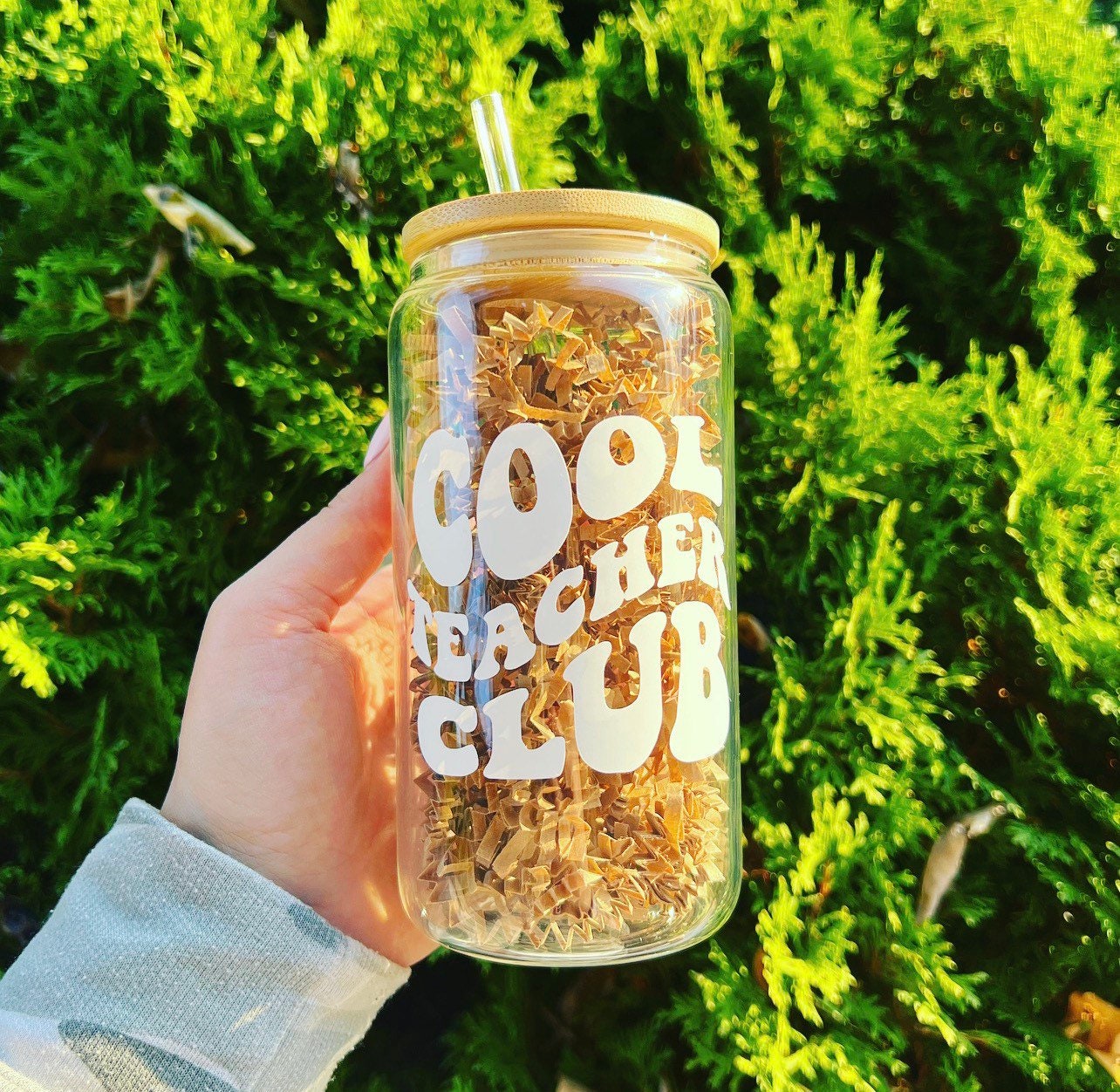 Cool Teacher Club Beer Can Glass Teacher Life Cup Custom Teacher Cup ...