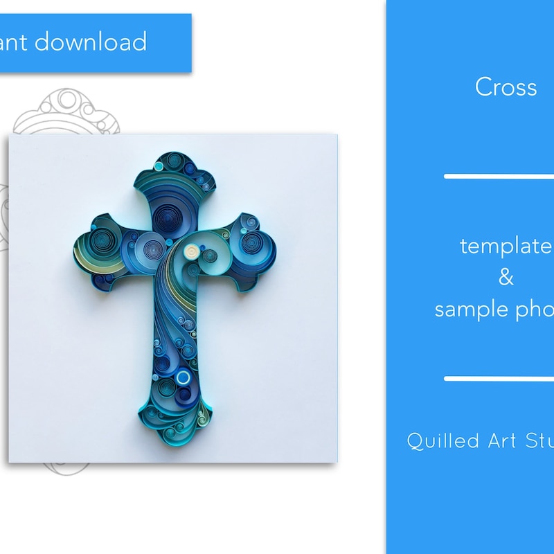 Quilled Cross - Etsy
