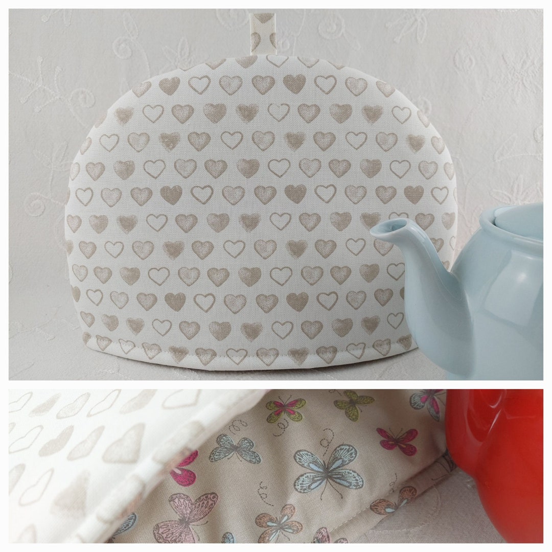 Hearts Tea Cosy Cozy. Small, Medium or Large Fryetts Country Hearts ...