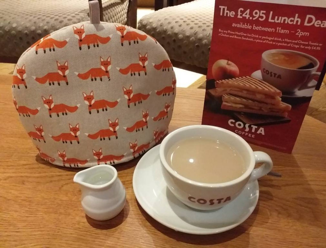 SMALL Tea Cosy. Fox Tea Cozy. Tea Cosy for Small Teapot. Gift for Fox ...