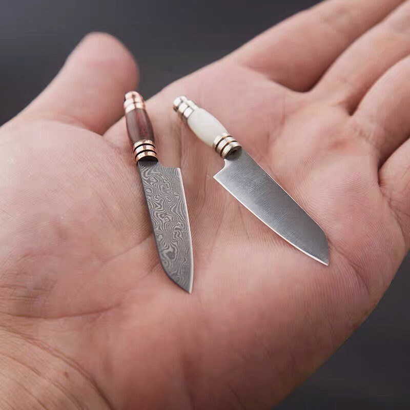Real Cooking Miniature Stainless Steel Butcher Knife / Chefs - Etsy